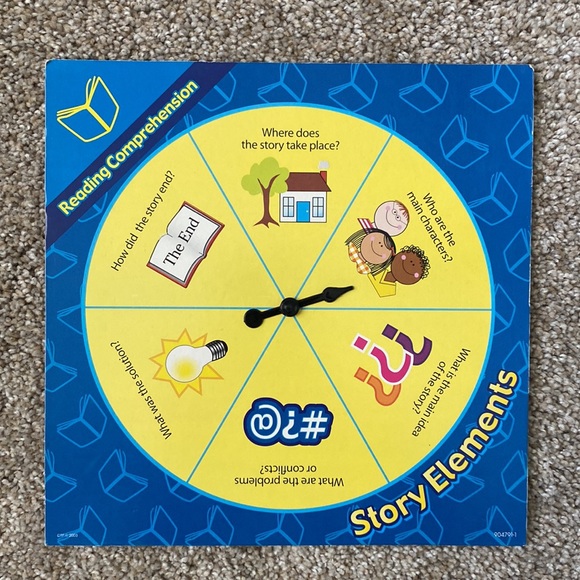 Toys | Reading Comprehension And Word Wall Spinners 5 | Poshmark